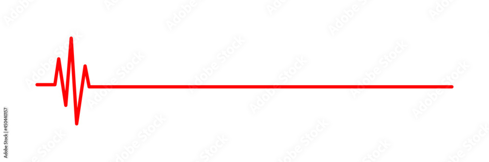 Red heartbeat line medical background Stock Vector | Adobe Stock