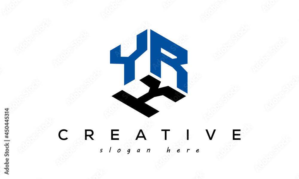 Letter YRK creative logo design vector Stock Vector | Adobe Stock
