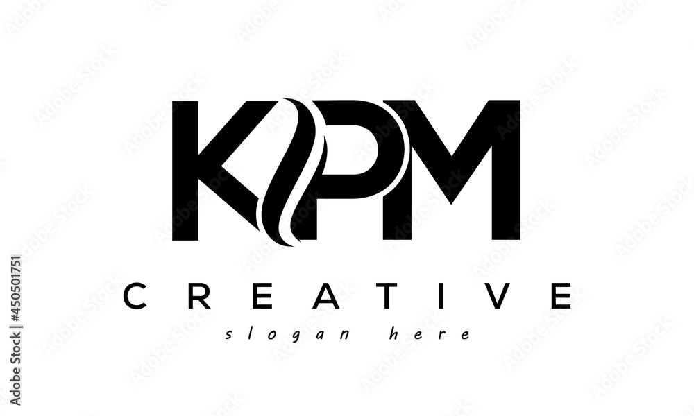 Letter KPM creative logo design vector Stock Vector | Adobe Stock