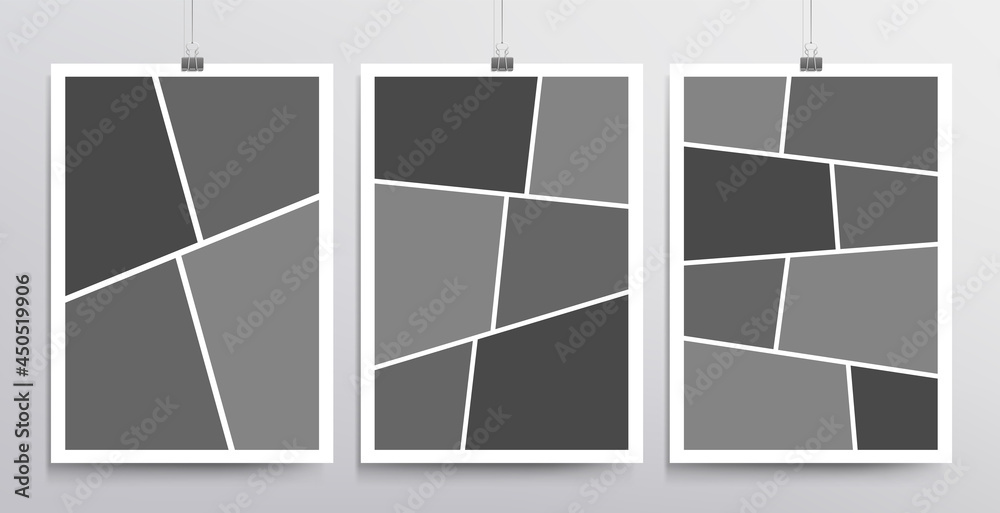 Picture Collage Frames Vertical
