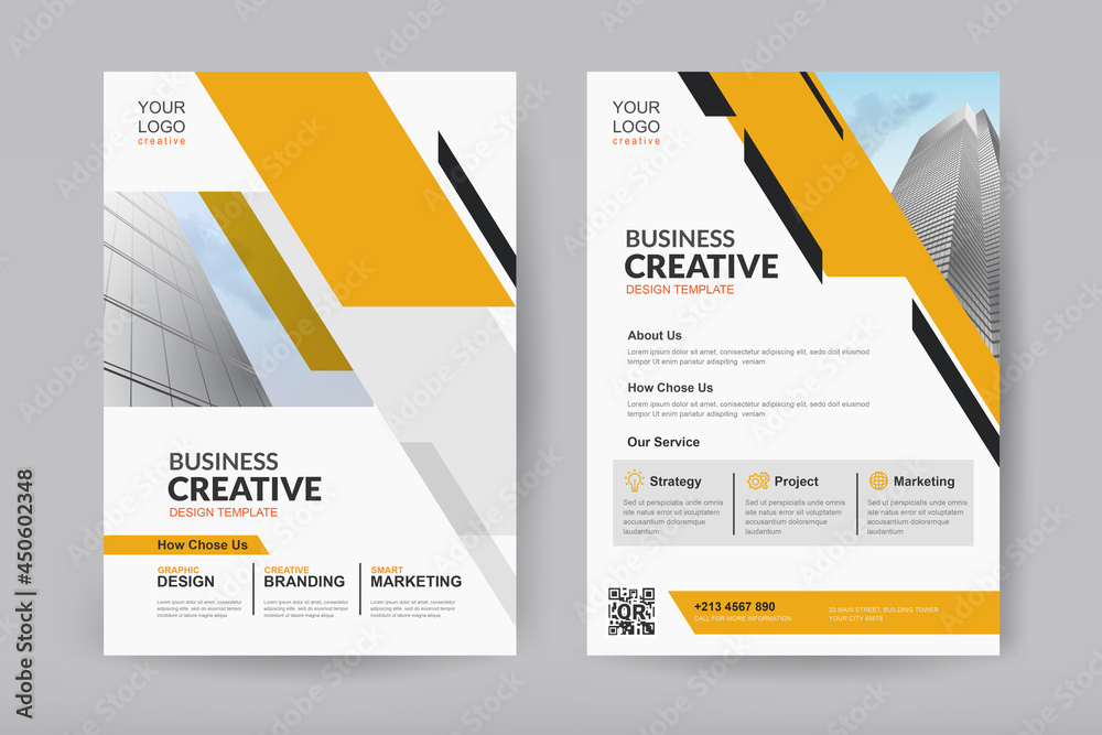 Corporate Business Cover Design Template. Can use to Brochure, Flyer ...