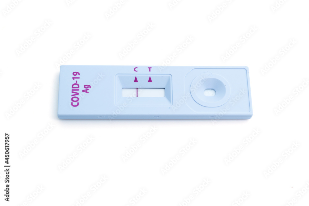 Negative Result for COVID-19 with Rapid Antigen Test. A negative test ...