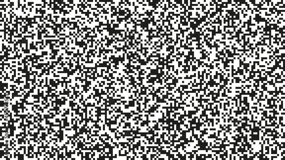 Seamless pixel noise texture. Static interference grunge vector ...