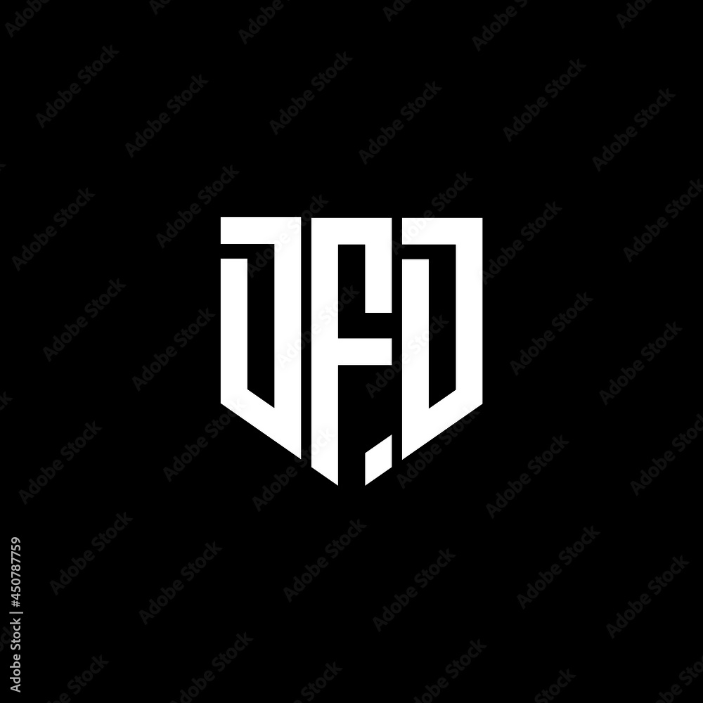DFD LOGO, DFD ICON, DFD VECTOR, DFD LETTER, DFD MINIMALIST, DFD FLAT ...