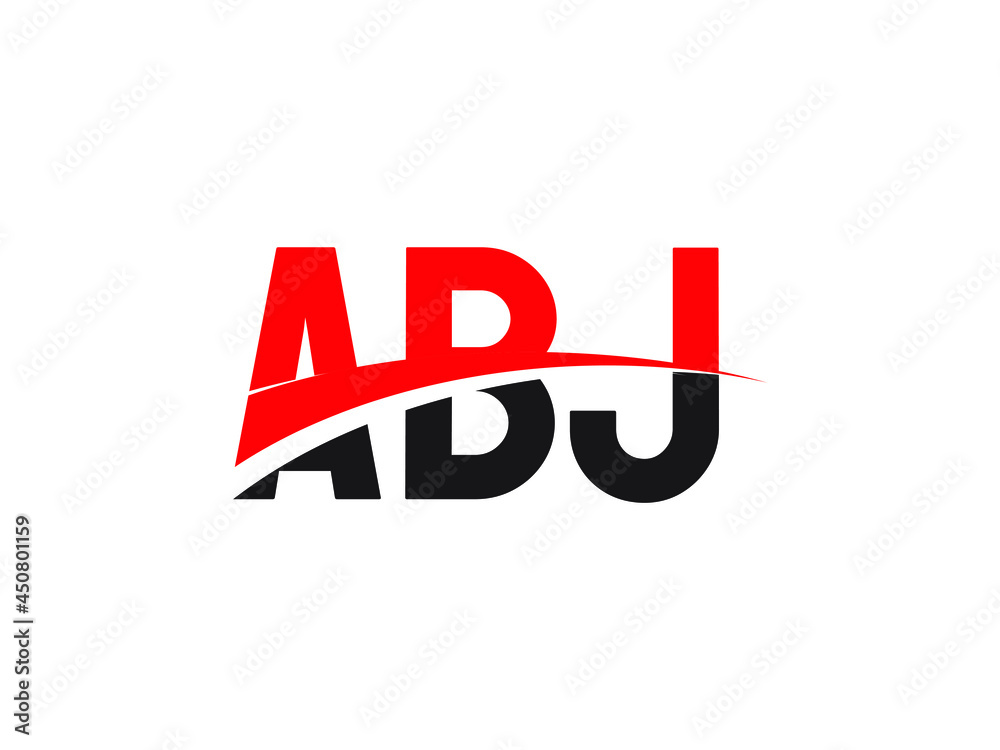 ABJ Letter Initial Logo Design Vector Illustration Stock Vector | Adobe ...