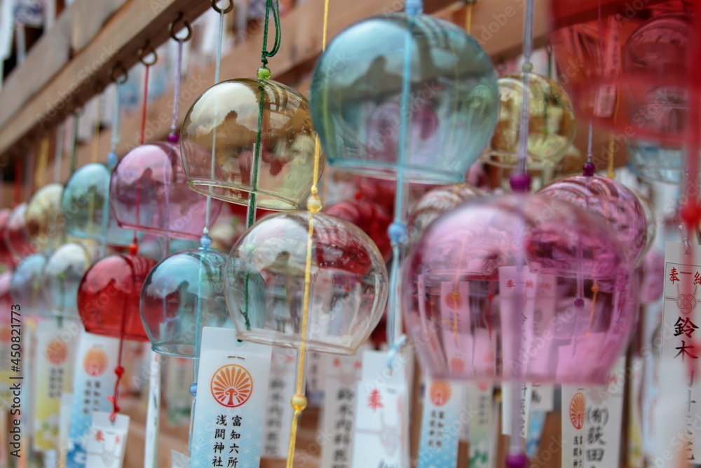 Furin is a symbol of summer in Japan foto de Stock | Adobe Stock