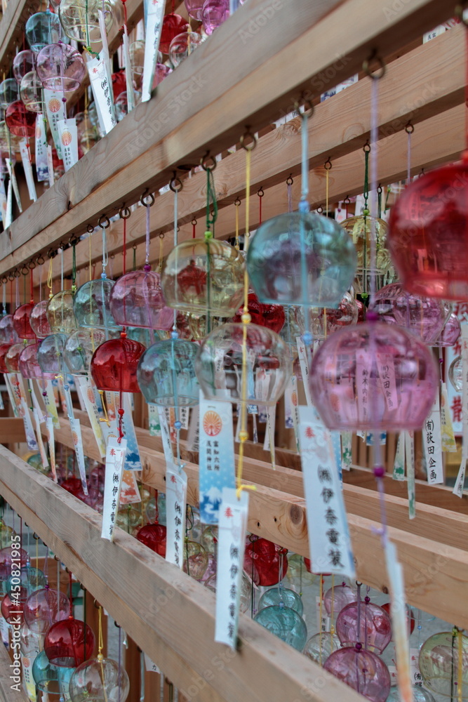 Furin is a symbol of summer in Japan Stock Photo | Adobe Stock
