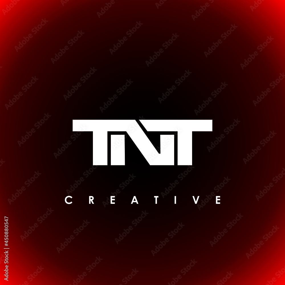 TNT Letter Initial Logo Design Template Vector Illustration Stock ...