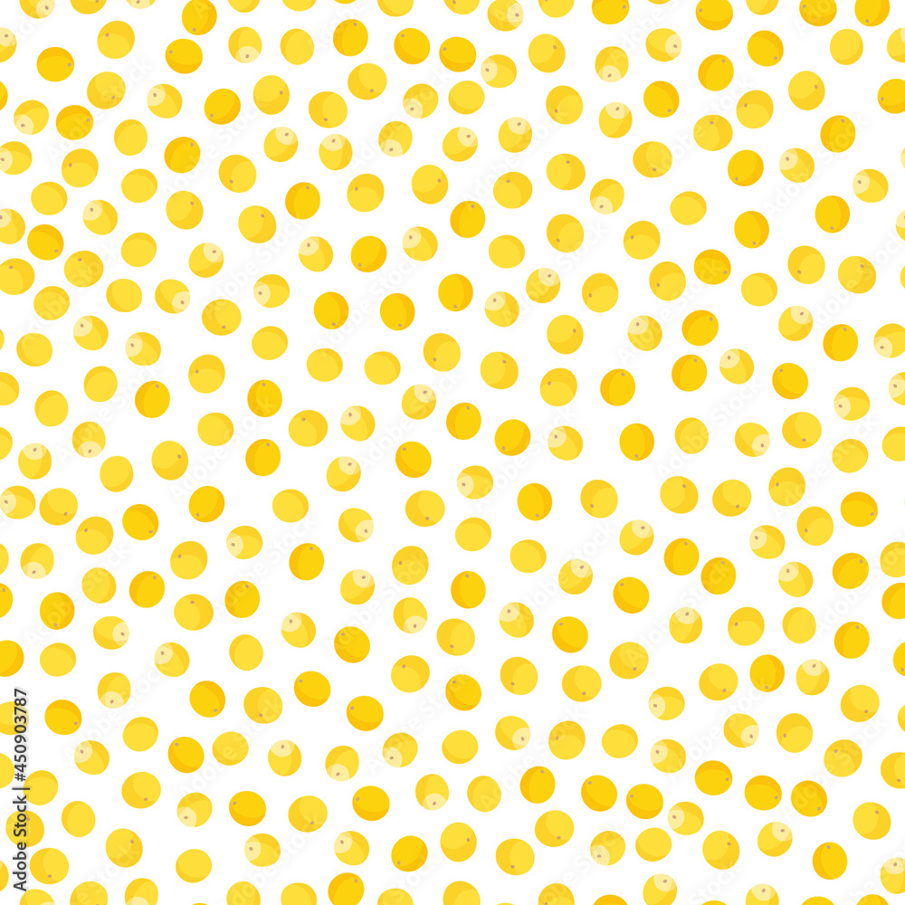 Millet vector cartoon seamless pattern for template farmer market ...