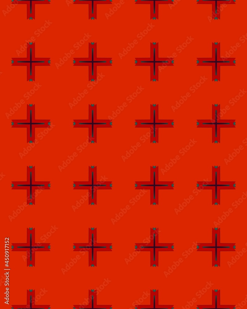 Seamless grid of transparency from red and white squares for your ...