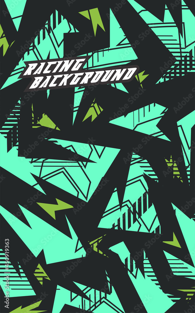 Abstract geometric backgrounds for sports and games. Abstract racing ...