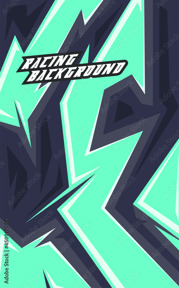 Abstract geometric backgrounds for sports and games. Abstract racing ...