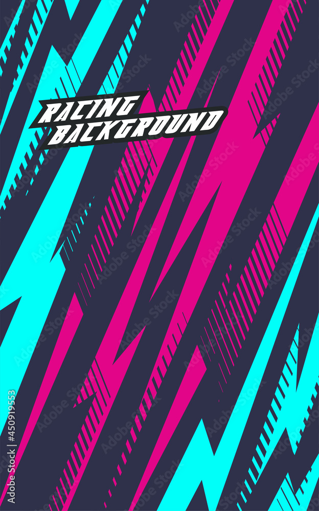 Abstract geometric backgrounds for sports and games. Abstract racing ...