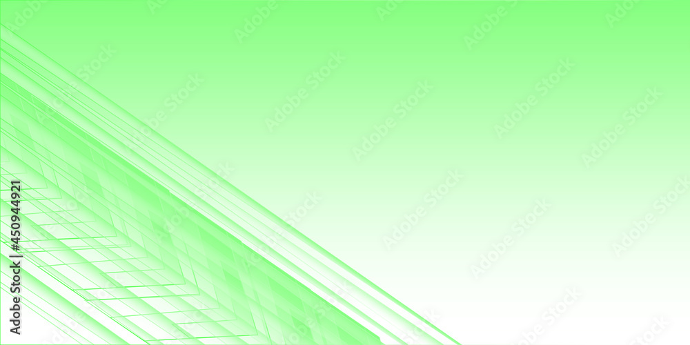 Abstract green background vector with lines Stock Vector | Adobe Stock
