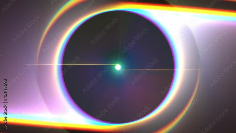 Radial Coloured Pulsar Shaped Graphic Zooming In And Out. After Effects ...