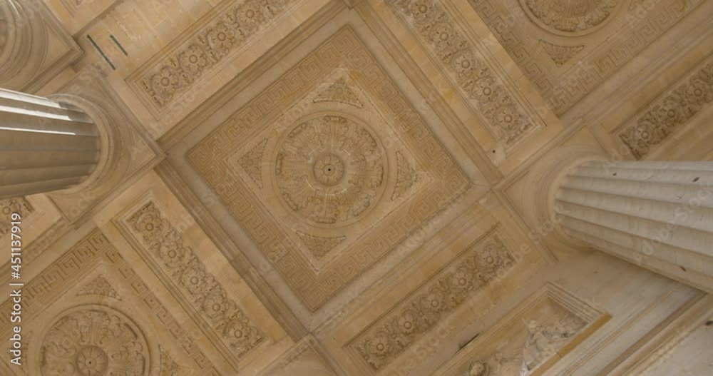 Historical Building with Artistic Structure, Patterns and Columns ...