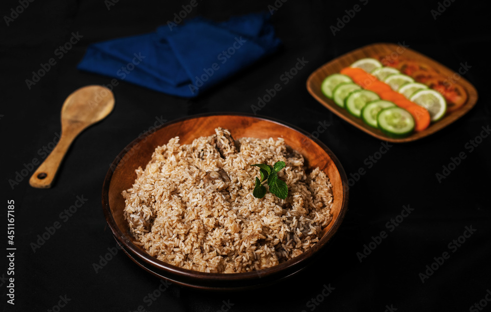 Tehari Dish Aromatic Rice Recipe Bengali Food Stock Photo | Adobe Stock