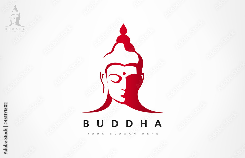 Buddha logo vector design. Logo design. Stock Vector | Adobe Stock