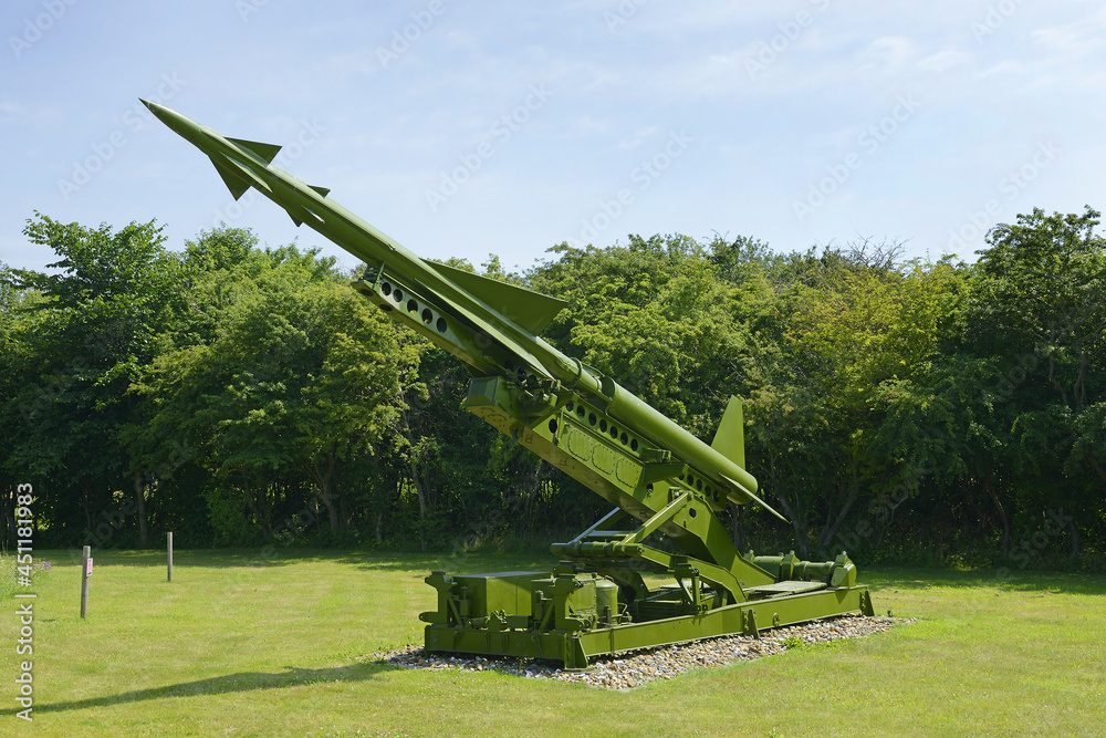 Rodvig Stevns, Stevnsfort, Denmark - NIKE Ajax Surface-to-air missile ...