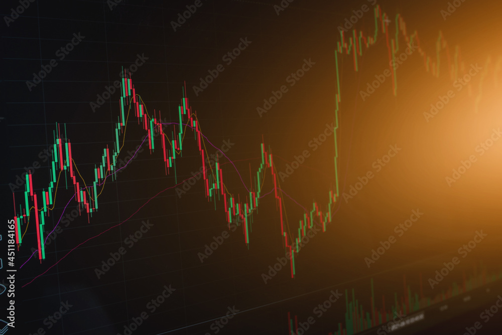 stock market economic chart with diagram Business and Finance Ideas and ...