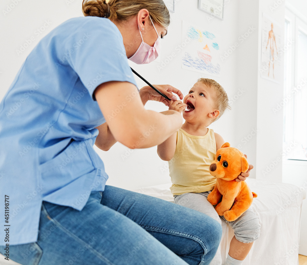 child doctor hospital patient medical nurse medicine health woman boy ...