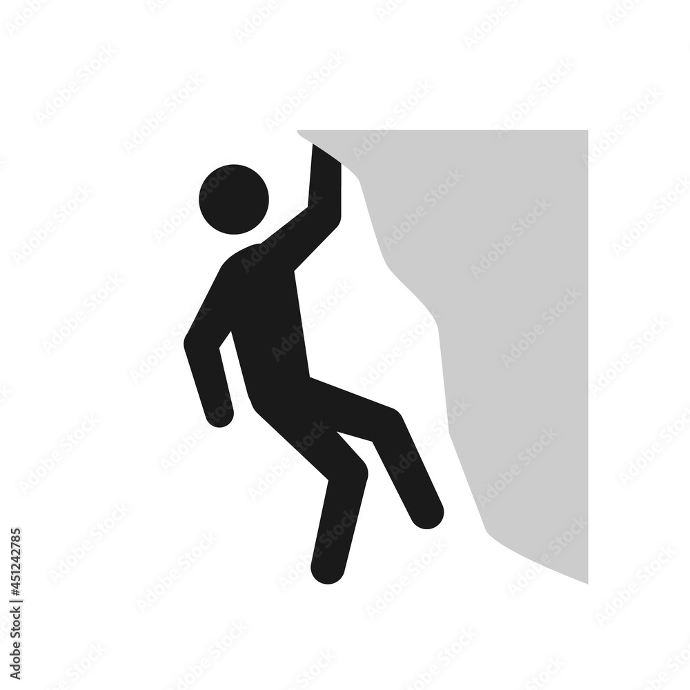 Mountain Climbing Clip Art