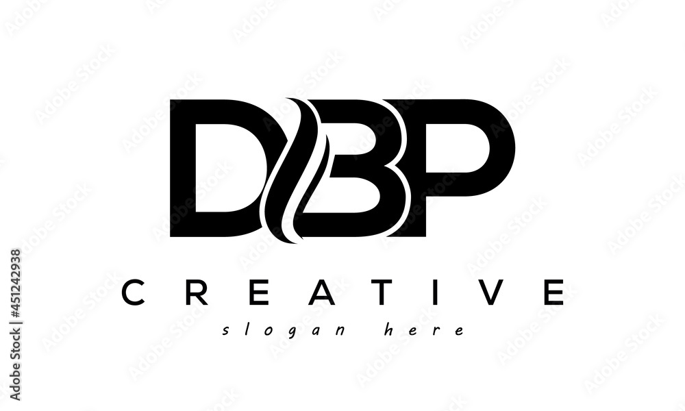 Letter DBP creative logo design vector Stock Vector | Adobe Stock