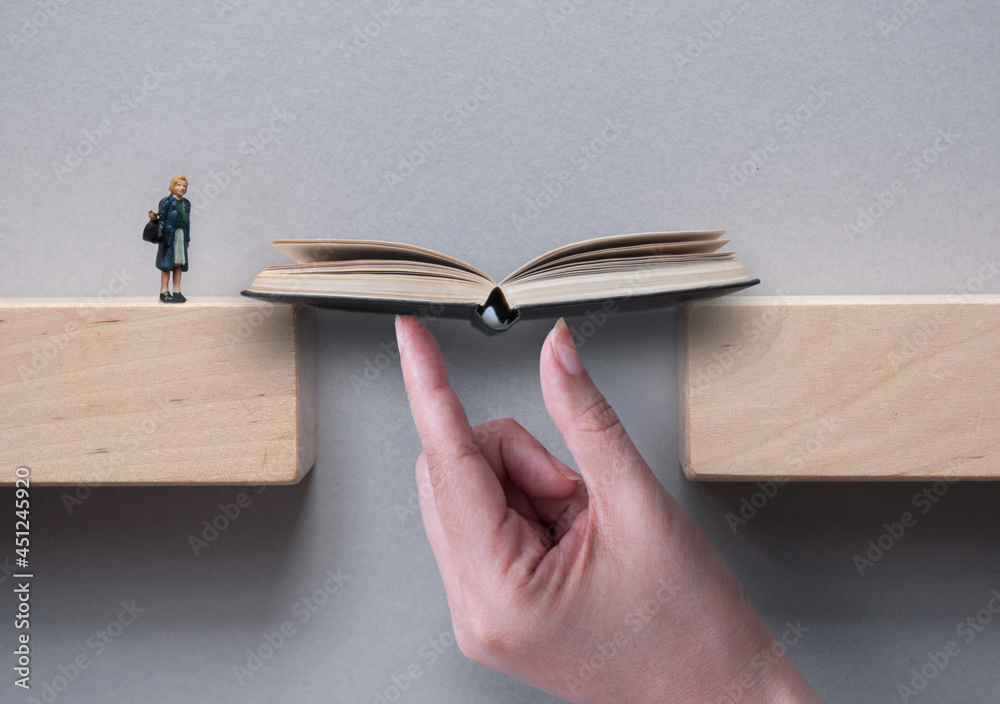 Bridge to education and knowledge Stock Photo | Adobe Stock