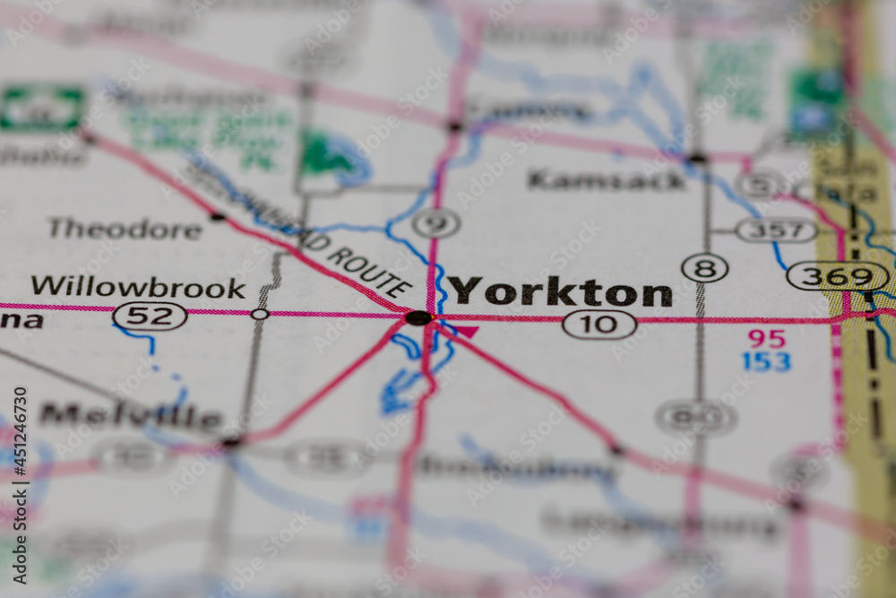 Saskatchewan Road Map