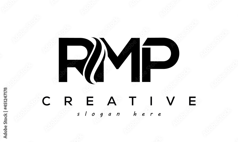 Letter RMP creative logo design vector Stock Vector | Adobe Stock