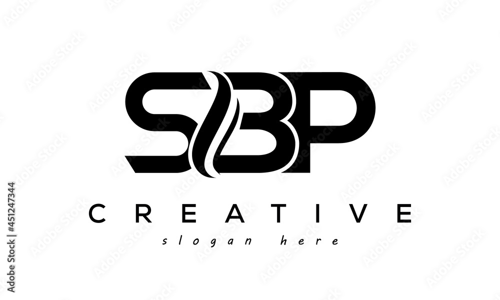 Letter SBP creative logo design vector Stock Vector | Adobe Stock