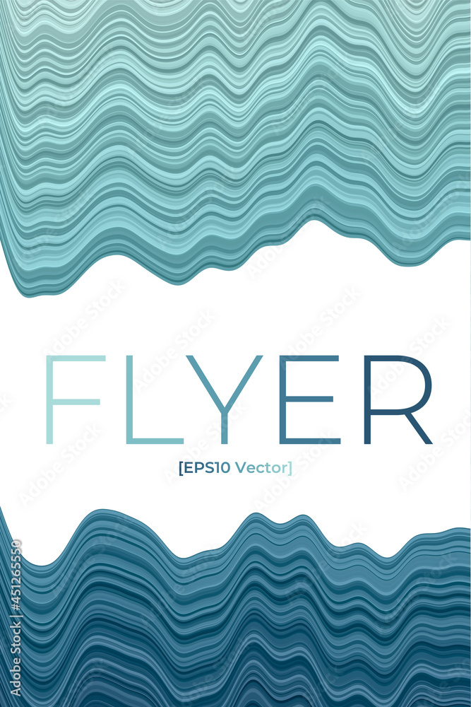 Cover page template. Can be used as banner, flyer, poster, business ...