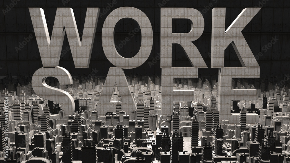 Work safe title health and safety (WHS) (HSE) (OSH) welfare in the ...