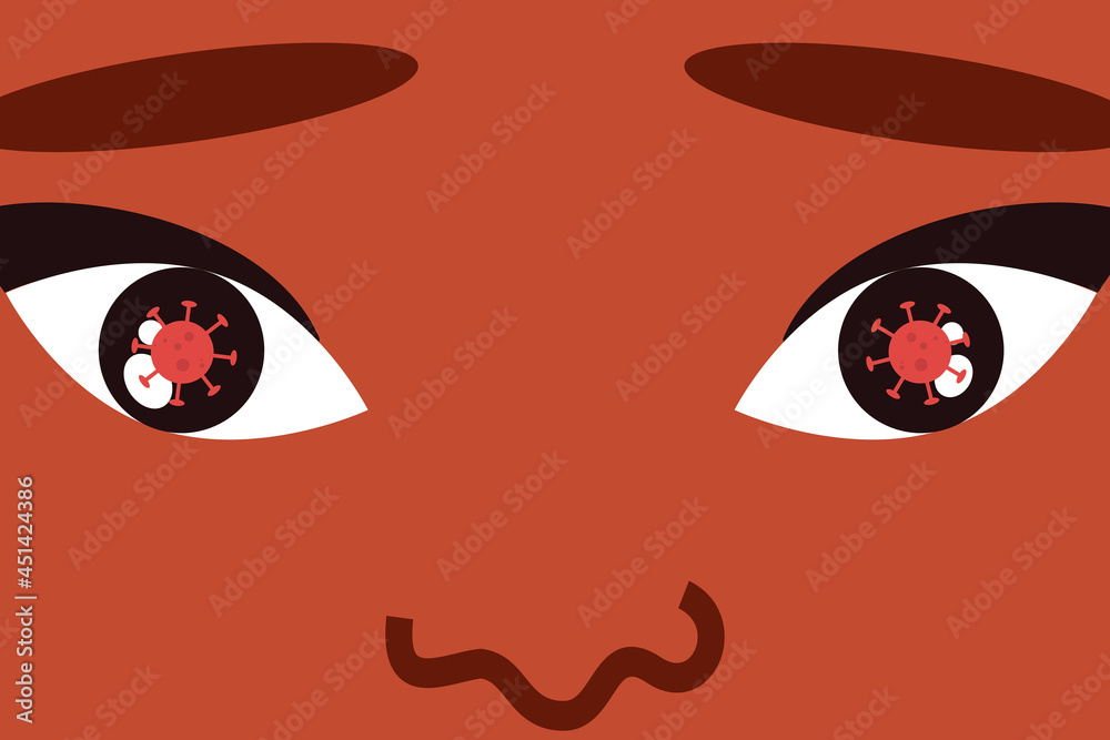 Black girl, afraid of Covid-19, coronavirus. Risk factors for ethnic ...