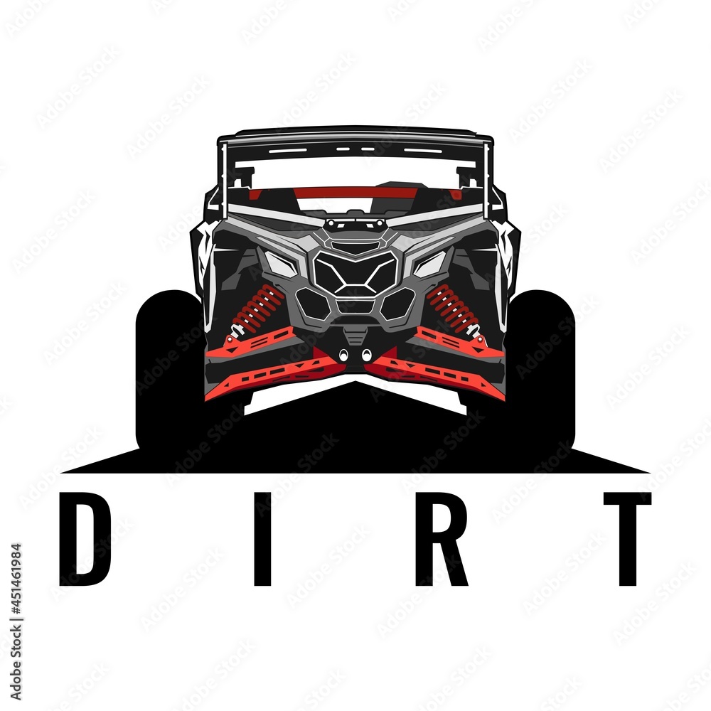 utv logo design icon vector Stock Vector | Adobe Stock