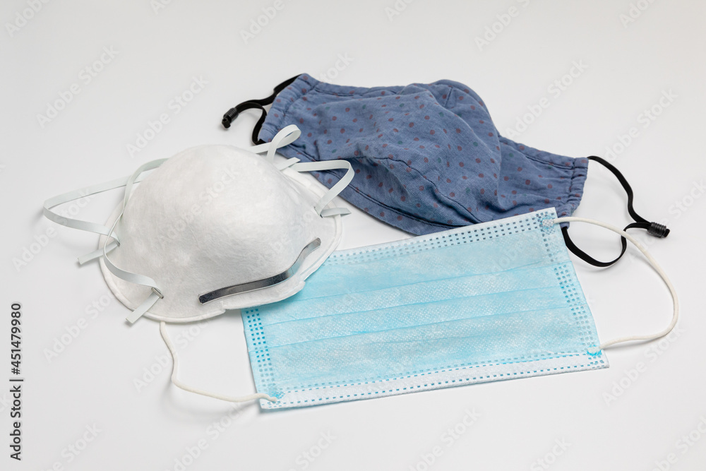 N95, surgical and cloth face masks. Covid-19 face mask choices ...