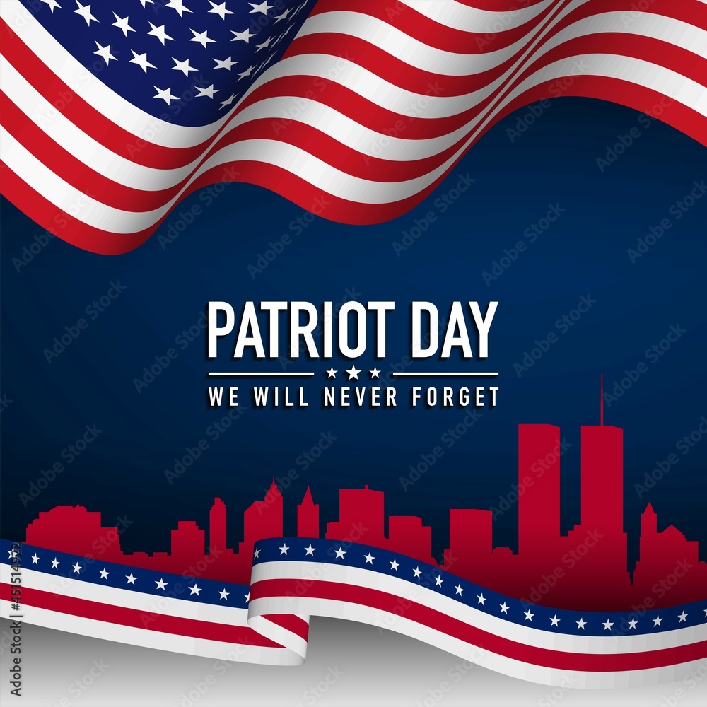 Patriot Day Background Design. Vector Illustration. Stock Vector ...