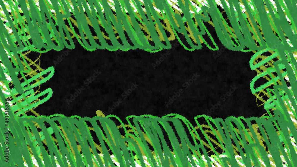 crayon hand draw sketch pencil line frame texture graphic design ...