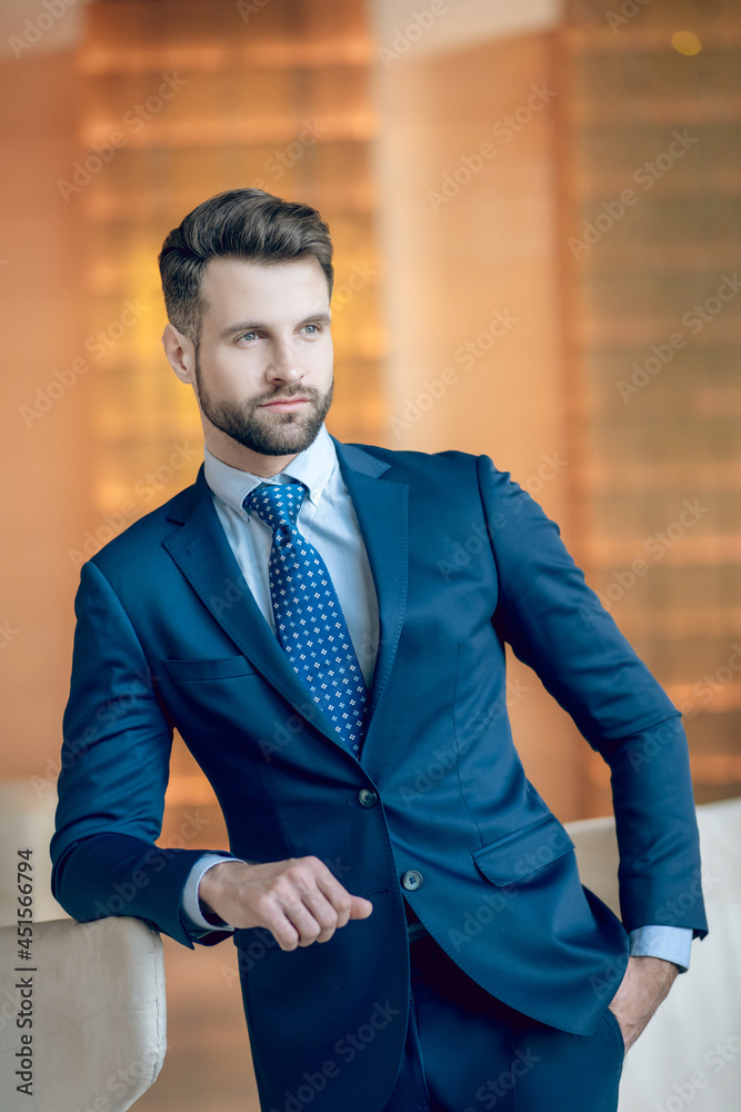 Good Looking Man In Suit