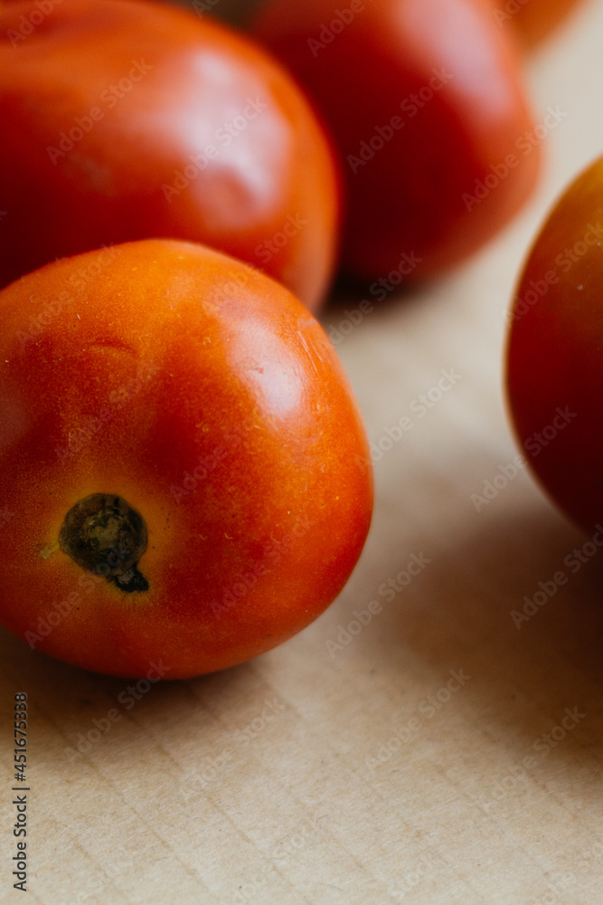 not ideal vegetables: shriveled tomatoes from the effects of heat as a ...