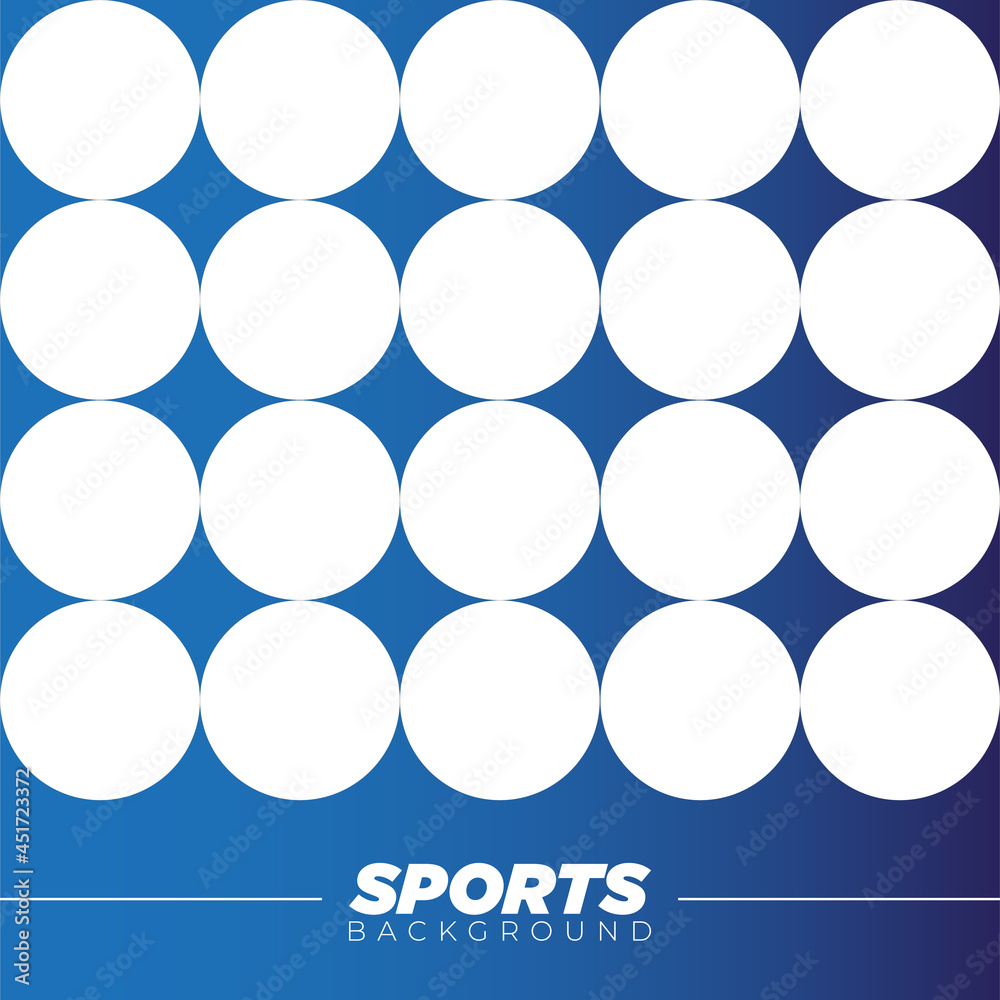 Simple Modern Vector Blue sport background for digital poster and ...
