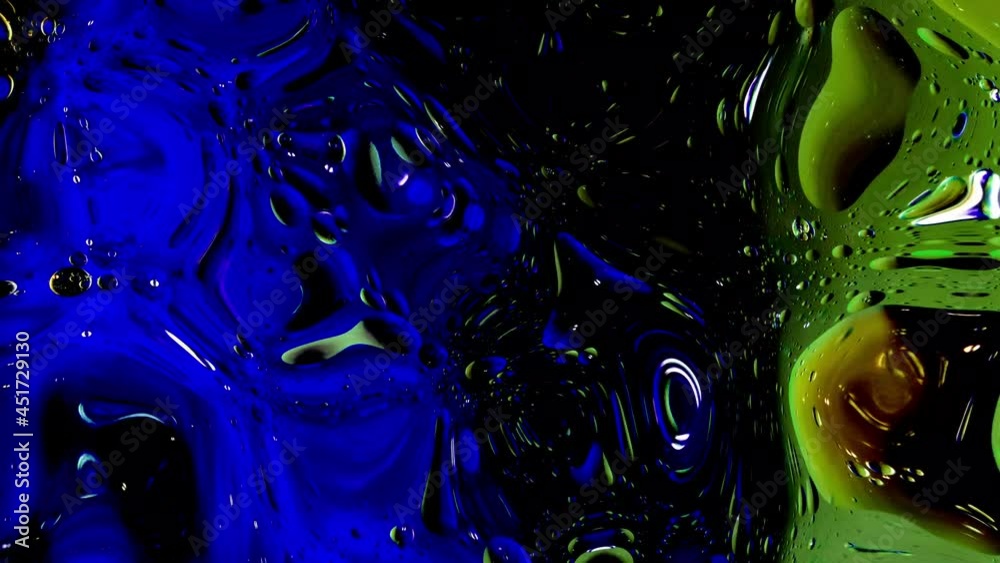 abstract Colorful liquid background. Colorful blend of colors in ...