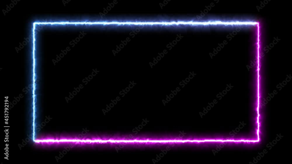 abstract neon glow color 4K moving seamless art loop background ...