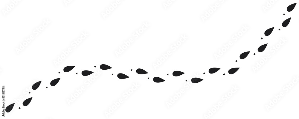 Tracking track footprints human shoes shoe sole funny feet footsteps ...