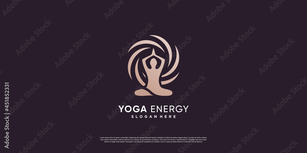 Power Yoga Logos