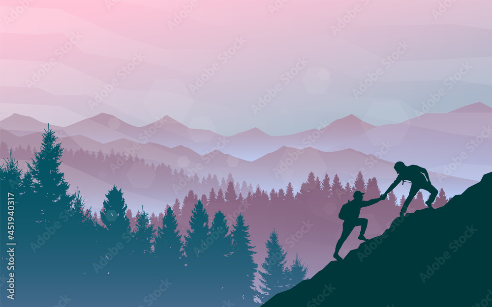 Mountain Climbing Graphics