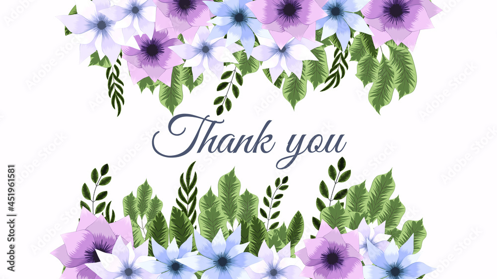 Exquisite abstract flower background template with place for your text ...