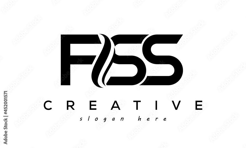 Letter FSS creative logo design vector Stock Vector | Adobe Stock