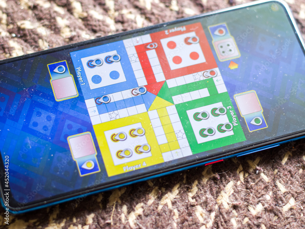 Assam, india - May 23, 2020 : Ludo king. A game adopting the indian ...