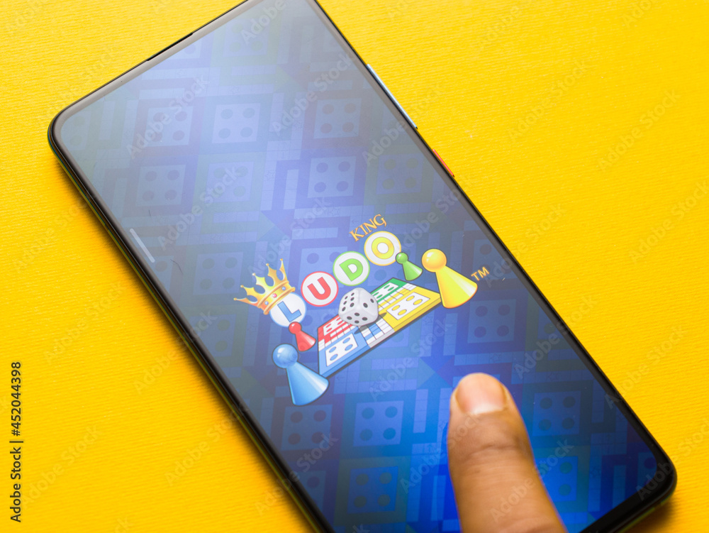 Assam, india - May 23, 2020 : Ludo king. A game adopting the indian ...